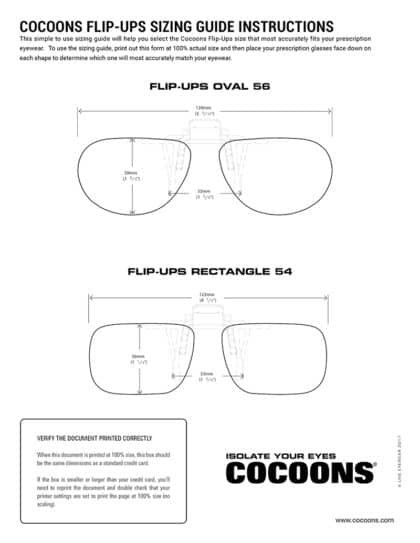 Size Finder : Cocoons Fitovers Europe